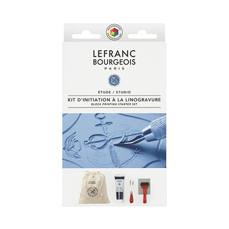 Zestaw do linorytu L&B Starter Set, 7 elementów – SklepPlastyczny.pl